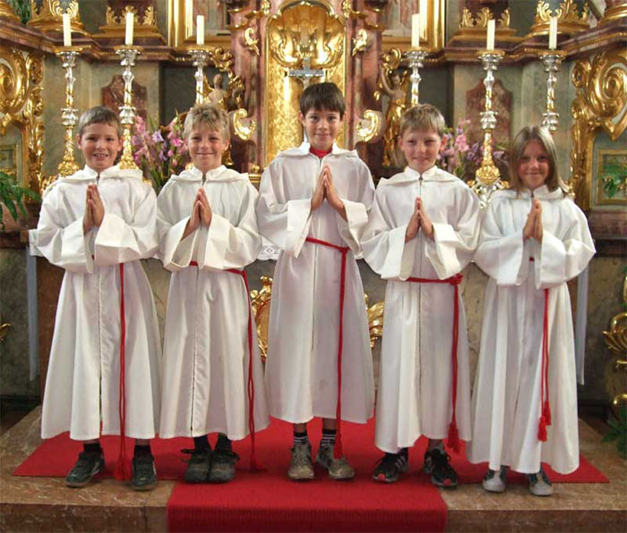 Ministranen der Pfarrei